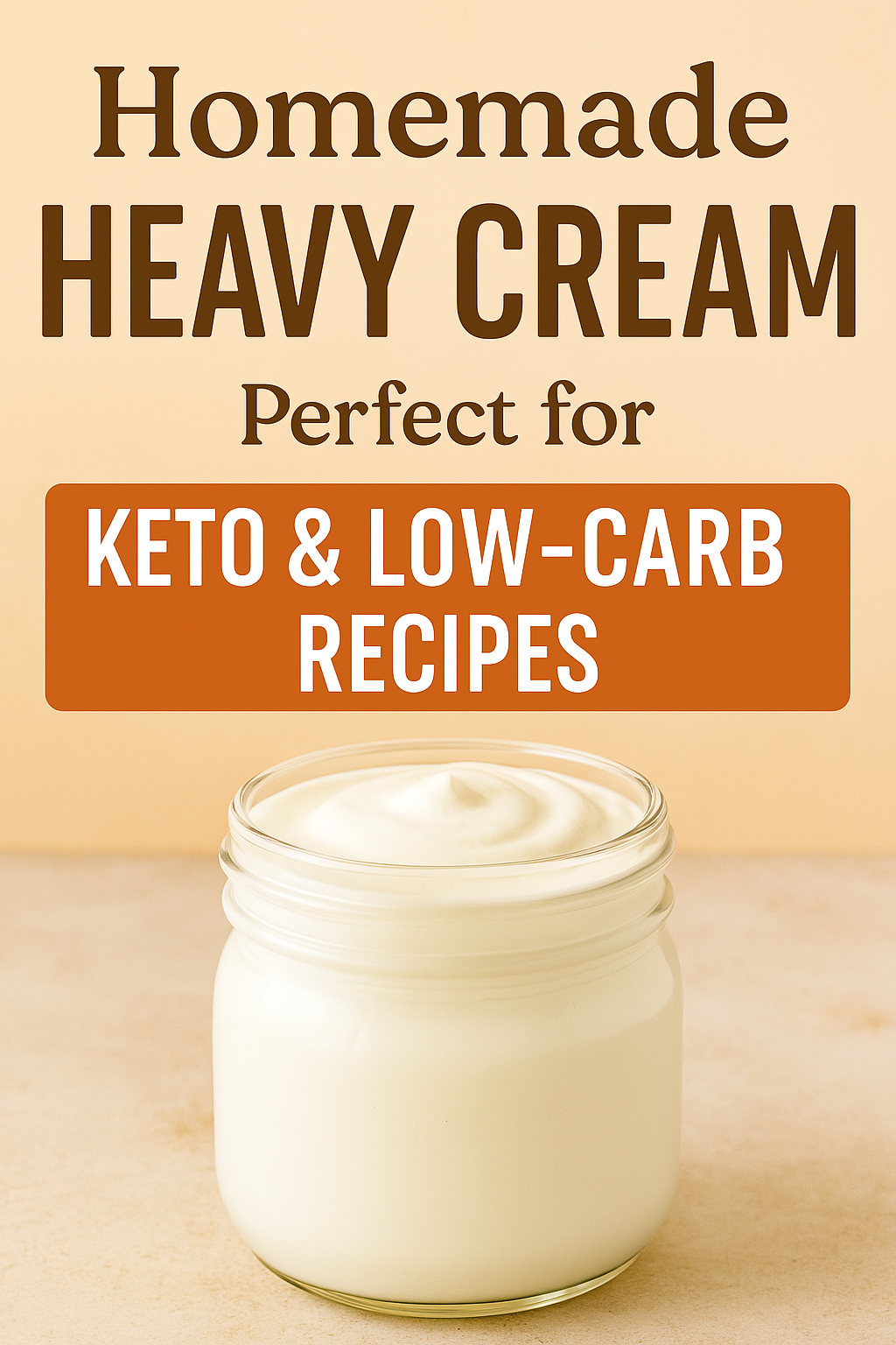 Homemade Heavy Cream: Perfect For Keto & Low-Carb Recipes | Crave ...